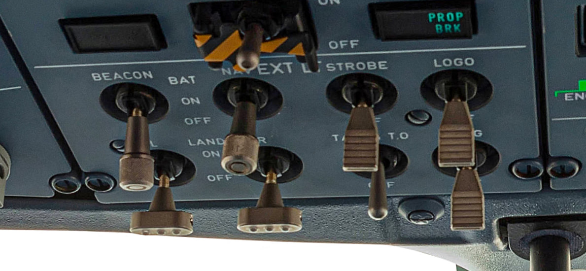 ATR NAV and BEACON switches incorrectly modelled as 3-position switches ...