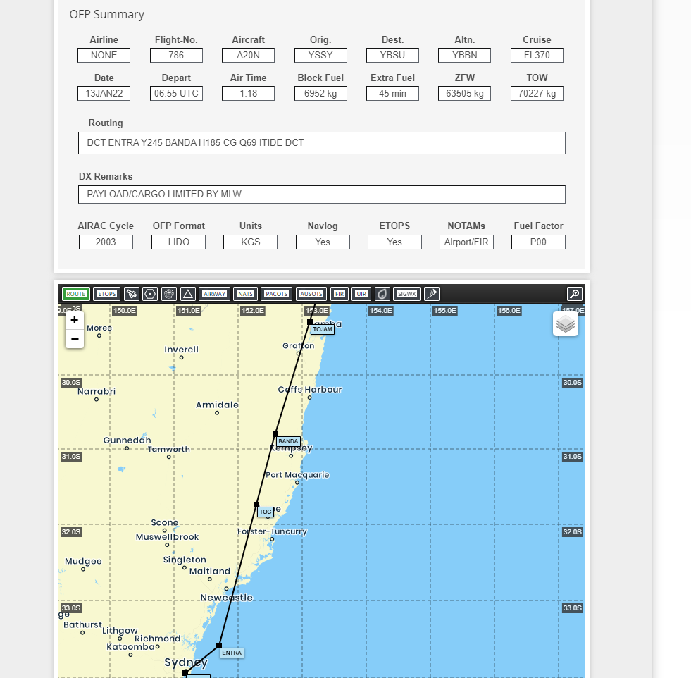 FBW SimBrief waypoints - Aircraft - Microsoft Flight Simulator Forums