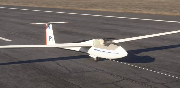 LS8 strange reflections on canopy in external view - Aircraft & Systems ...