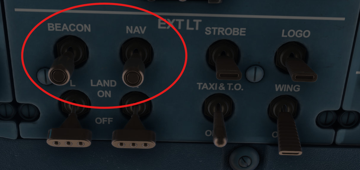 ATR NAV and BEACON switches incorrectly modelled as 3-position switches ...