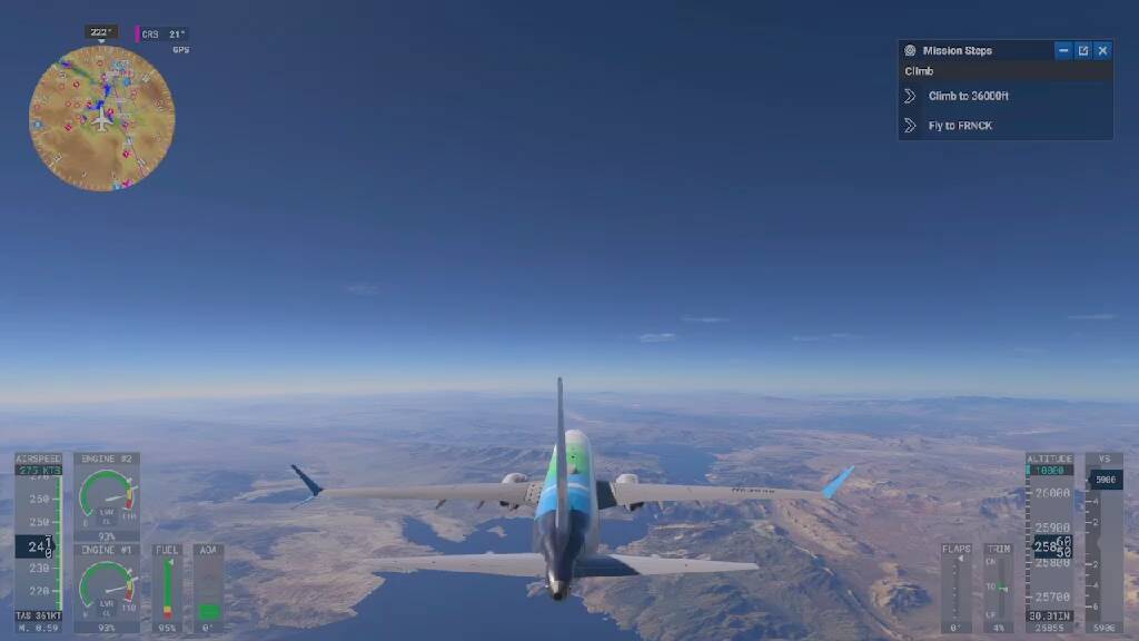 Piloting assistance "Exceeded speed limit under FL100" when higher than ...