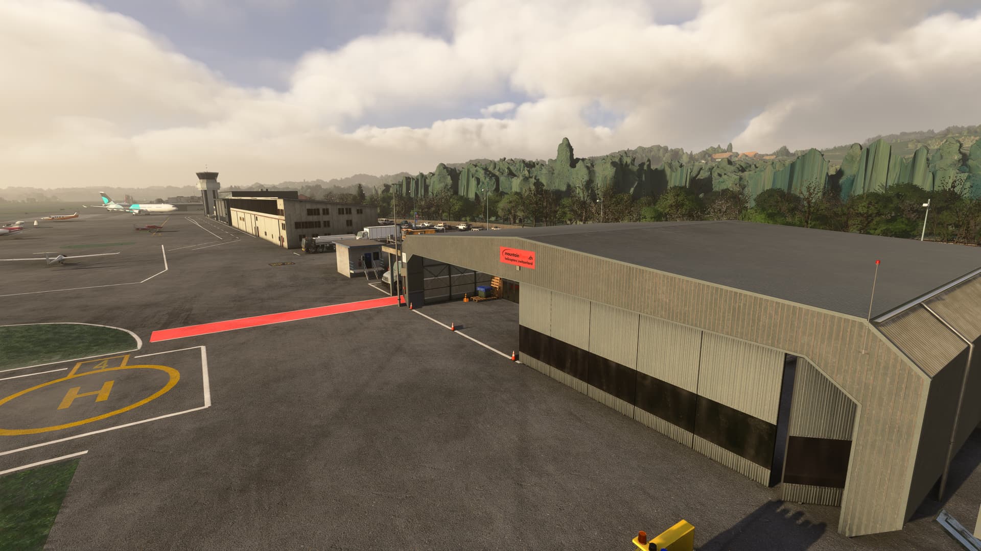 Photogrammetry trees completely ruin the experience - Scenery and ...