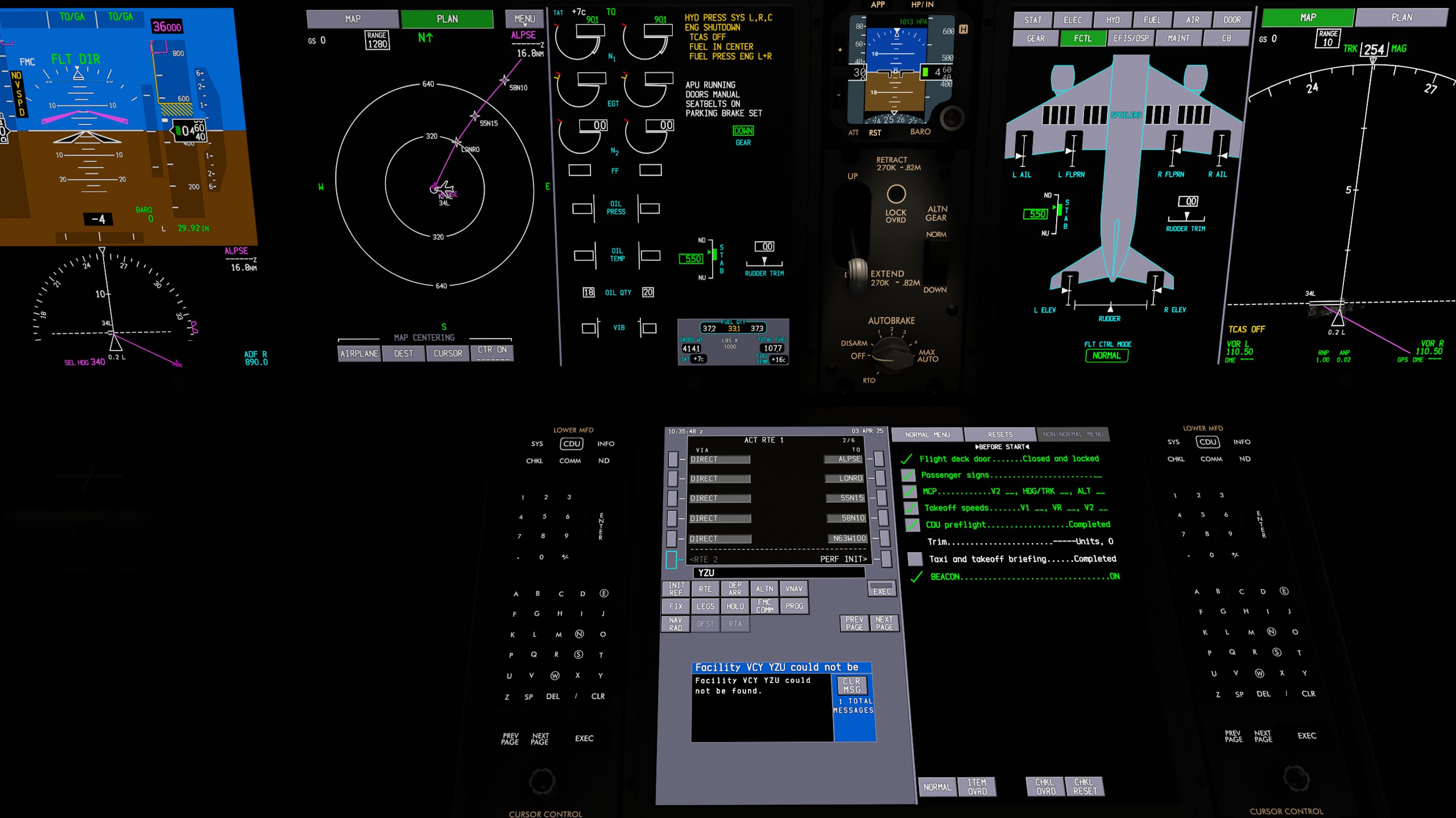 Problem with Asobo 78X and Horizon 787-9 FMC and routing, double ...