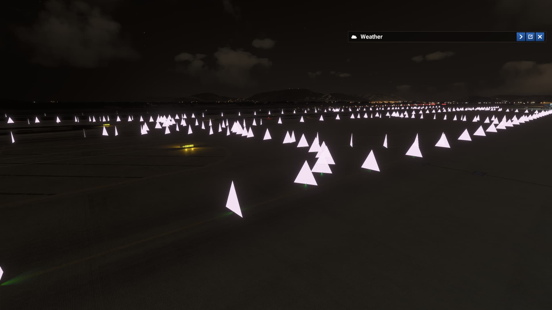 Odd Triangle Polygons Around Lights - FlyTampa Airports - Scenery ...