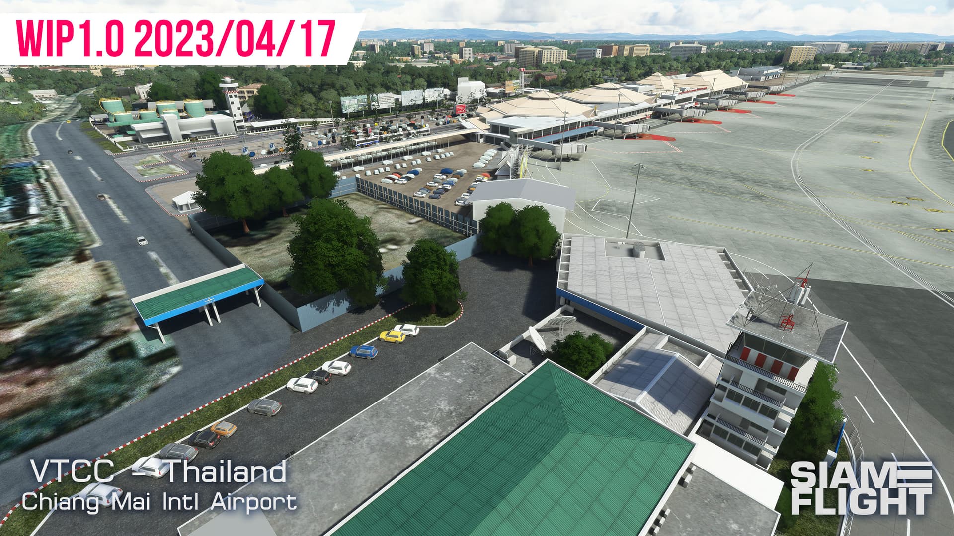 [DevDiary] VTCC/CNX Chiang Mai Intl Airport MSFS | SiamFlight ...
