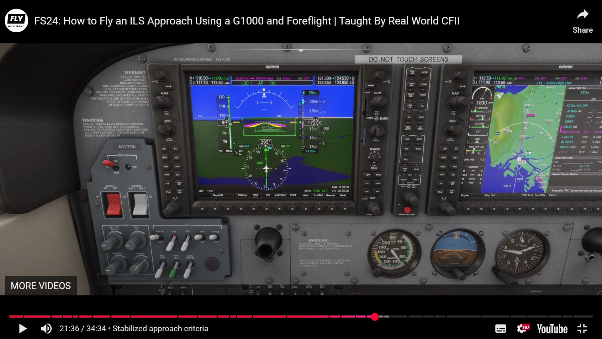 Transition from Nav hold to Approach hold Garmin 1000 - Aircraft & Systems - Microsoft Flight ...