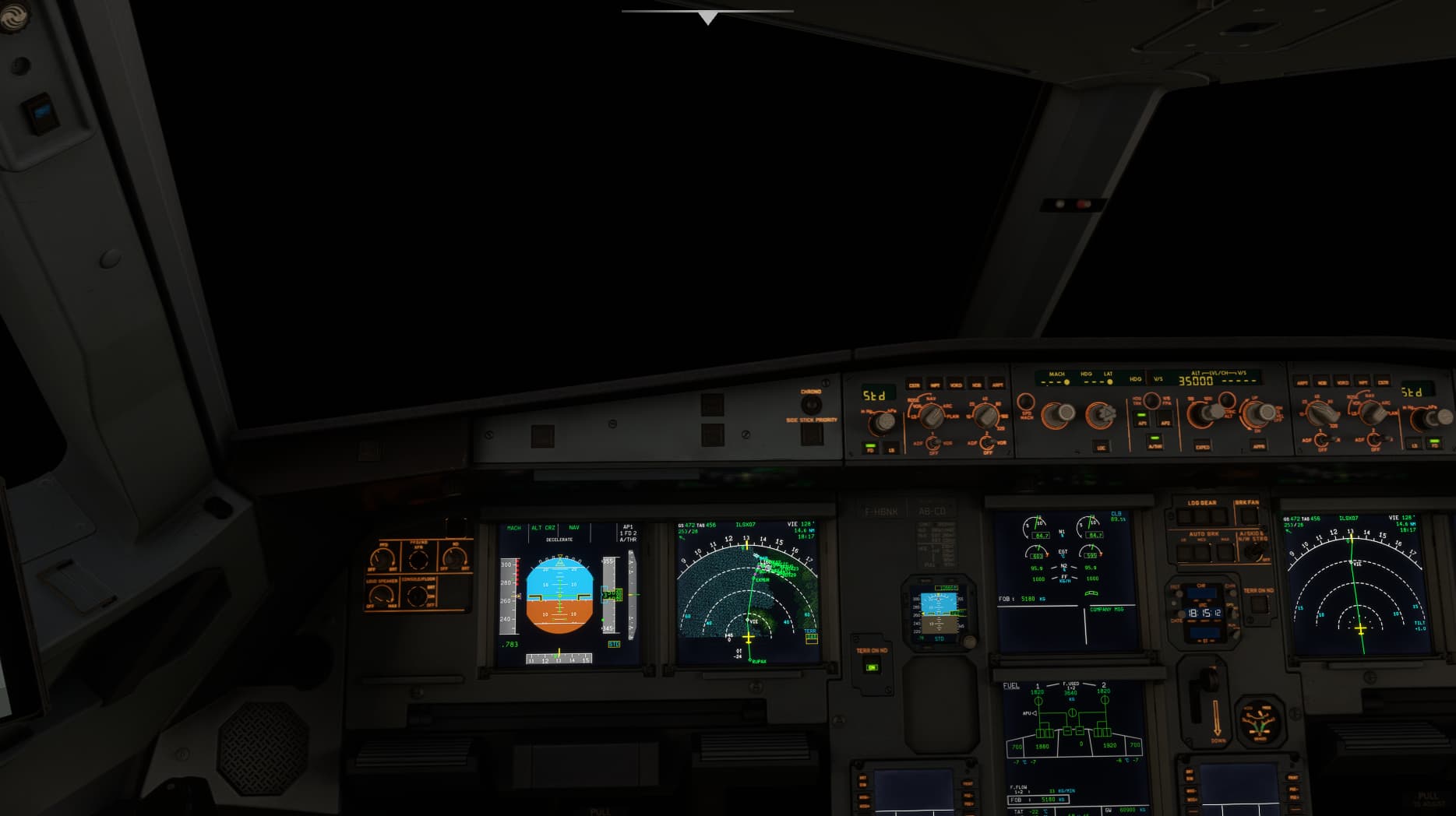 Black cockpit windows - Hardware & Peripherals - Microsoft Flight ...