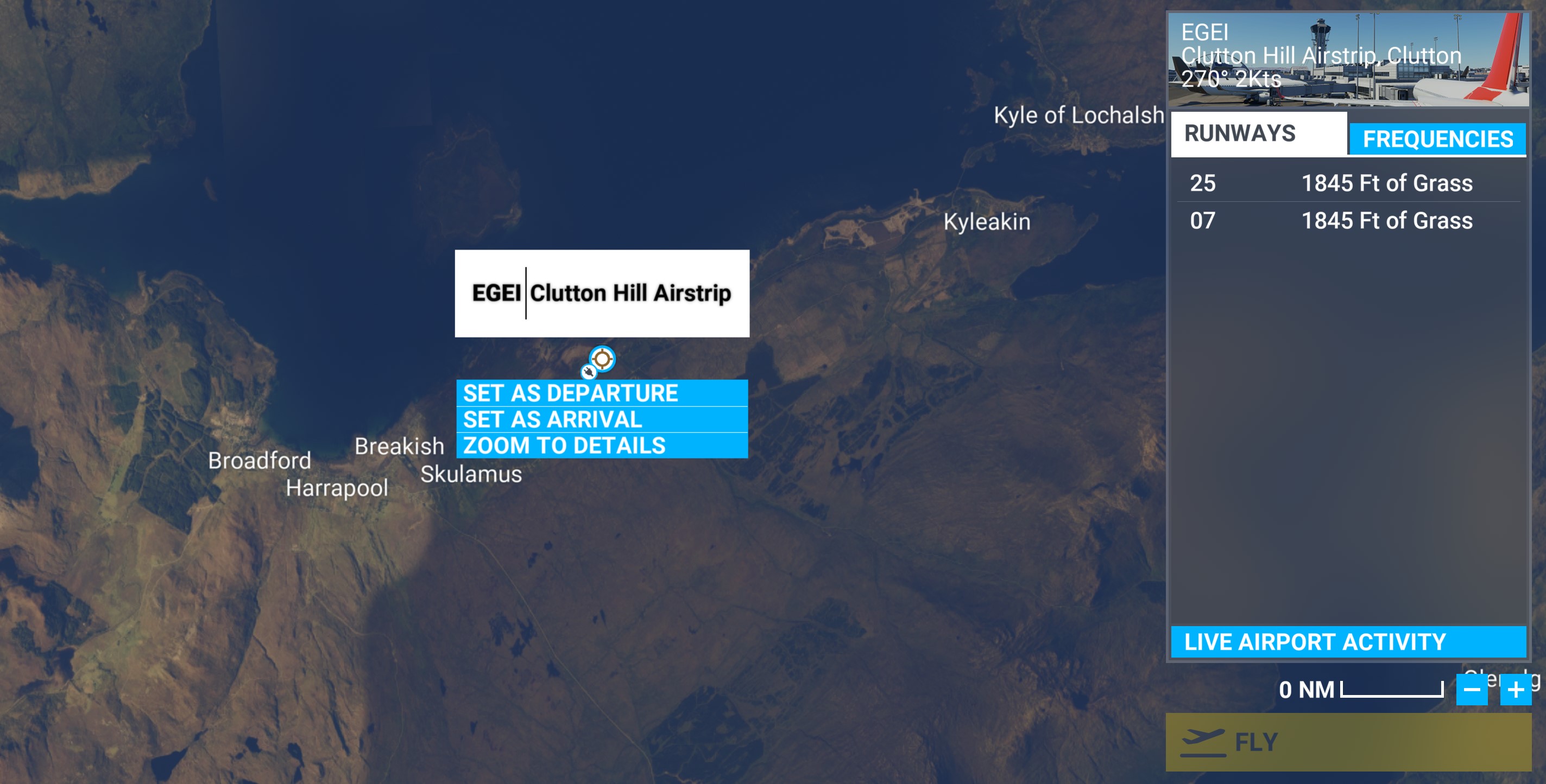 Broadford Airstrip EGEI, Isle of Skye wrong name & runways - Scenery ...