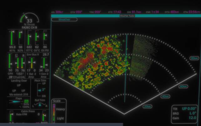 Vision Jet G2 ASOBO - "Blurry" Weather radar - Aircraft & Systems ...