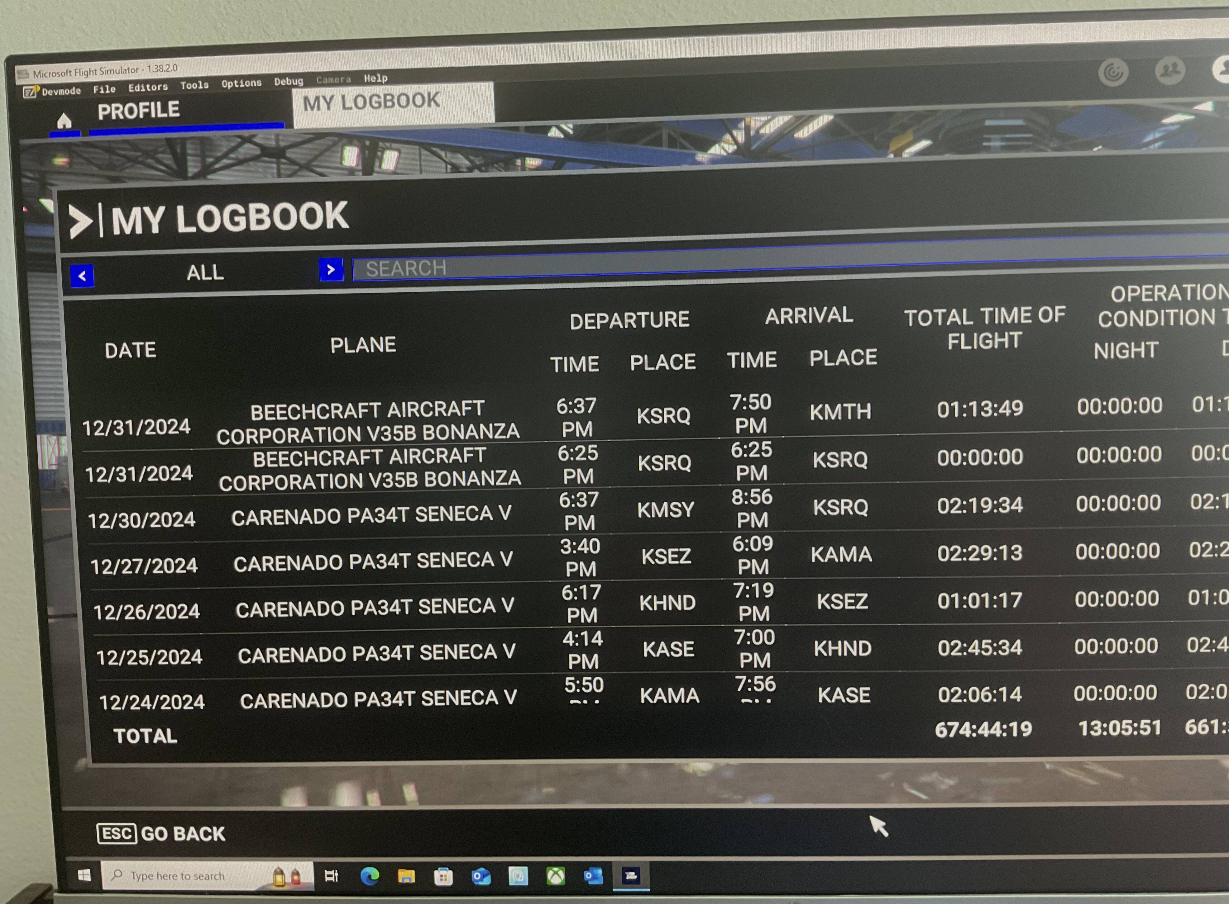 Loss/No longer logging flight hours - Miscellaneous - Microsoft Flight ...