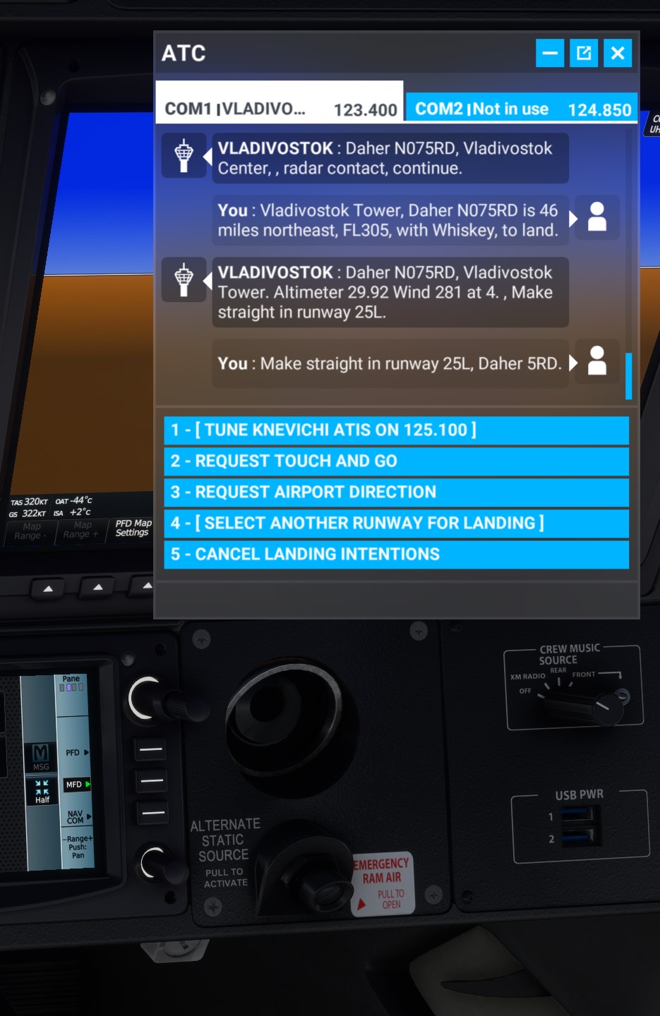 ATC not responding - ATC, Traffic & NAVAIDs - Microsoft Flight ...