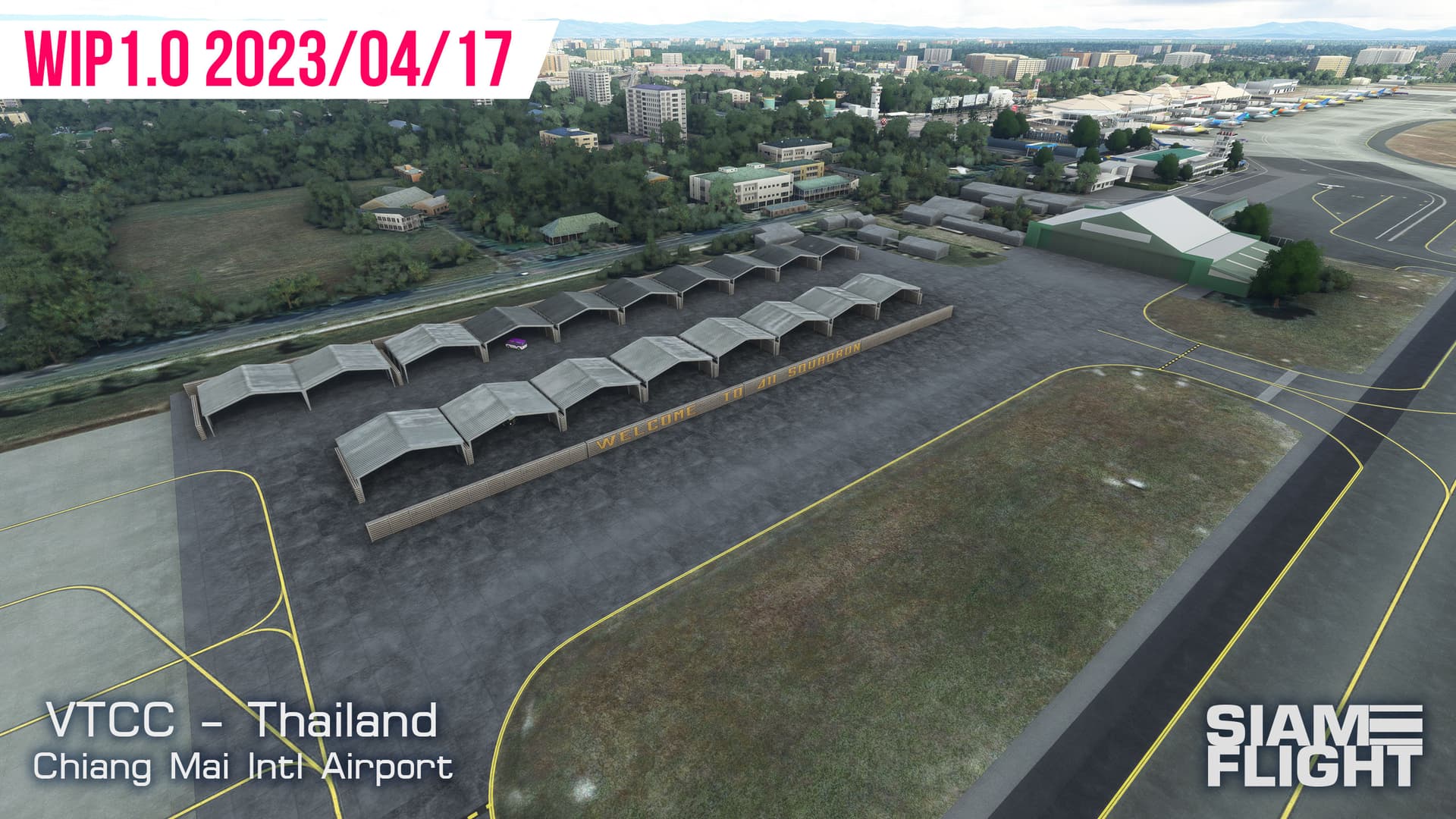 [DevDiary] VTCC/CNX Chiang Mai Intl Airport MSFS | SiamFlight ...