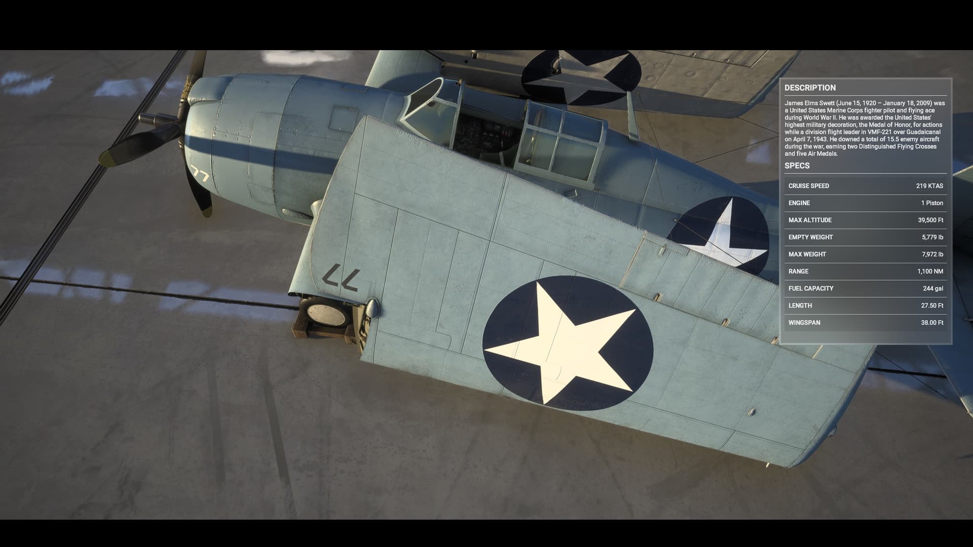 GotFriends F4F Wildcat | ACES AND THE MEDAL OF HONOR Free 4K Livery ...