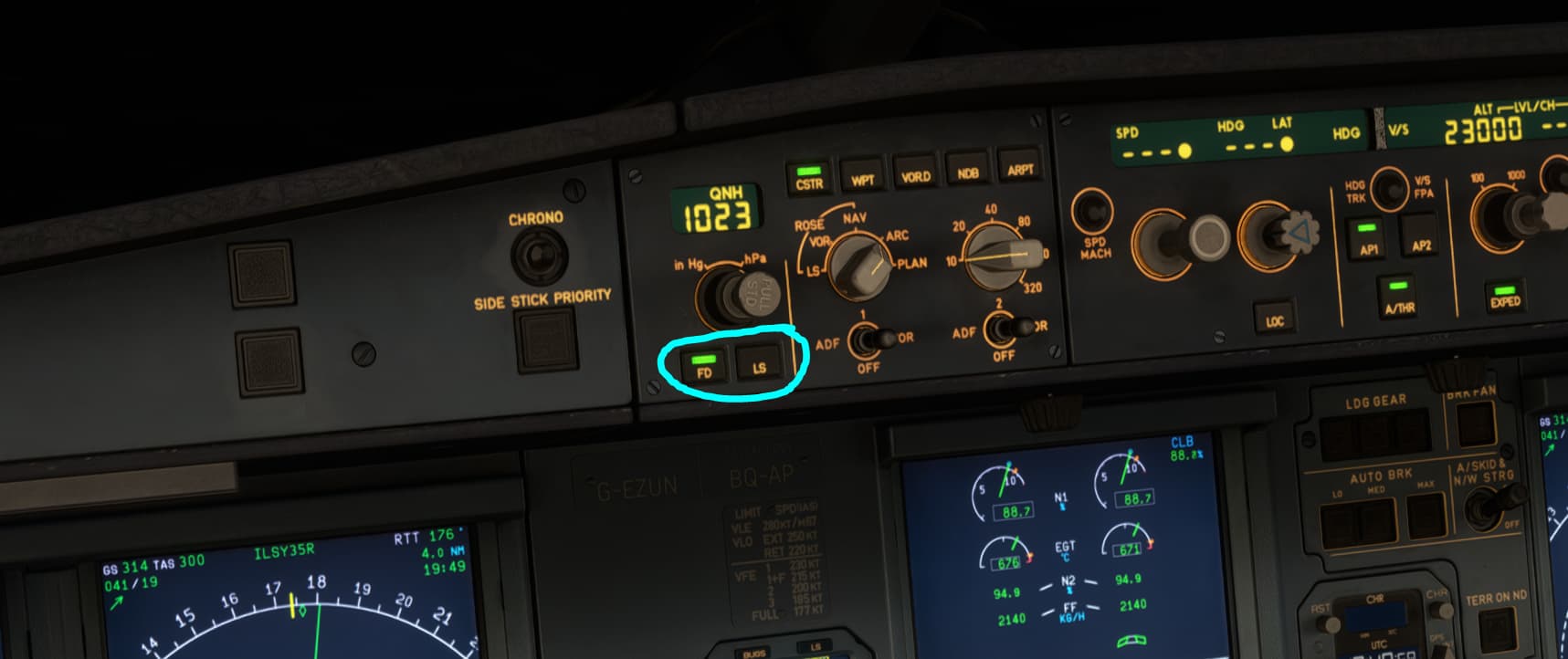 Flight plan is a dotted line in Fenix A320 - Aircraft & Systems ...