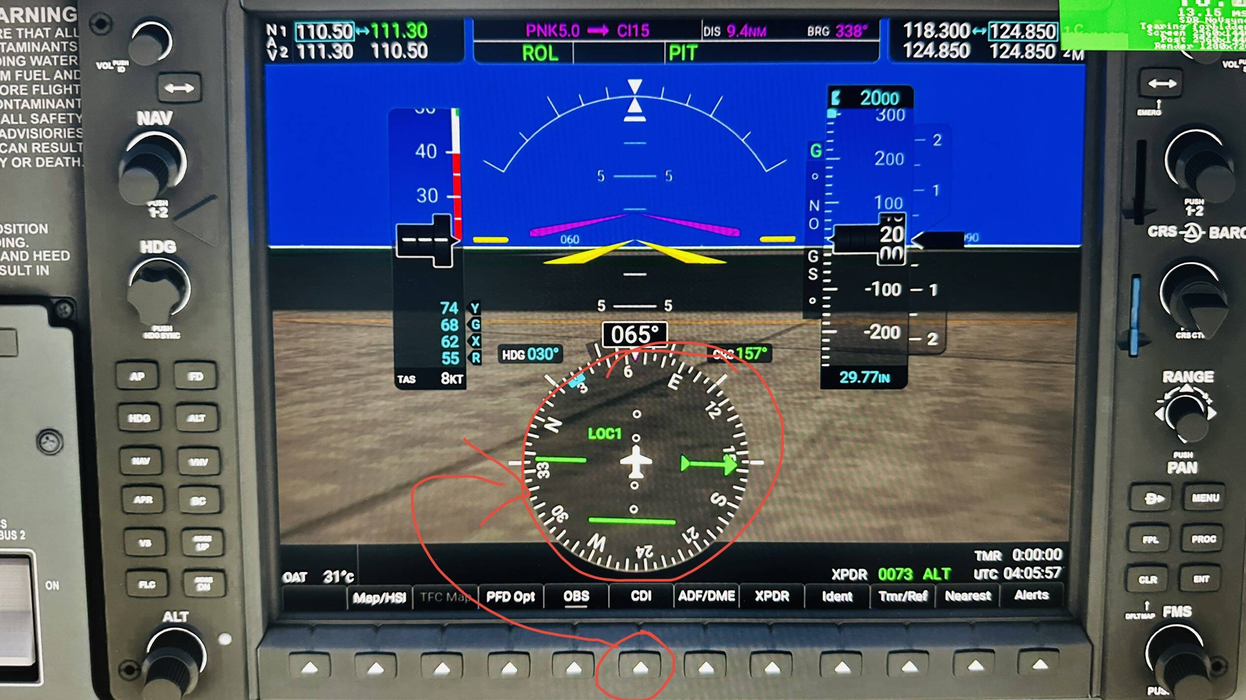 Cessna 172 g1000 loc key binding? - Aircraft & Systems - Microsoft ...