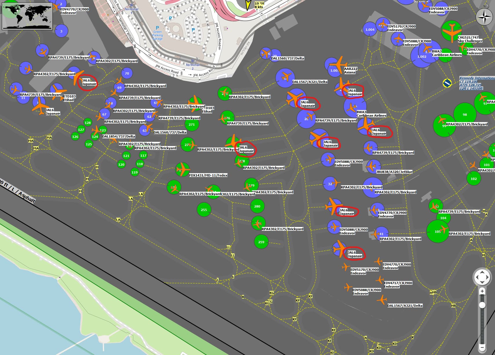Live Traffic - duplicated flights on ground - ATC, Traffic & NAVAIDs ...