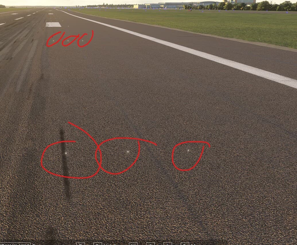 FIX MSFS 2024 AIRPORT LIGHTING, LIGHT SPRITES, missing falloff, too big ...