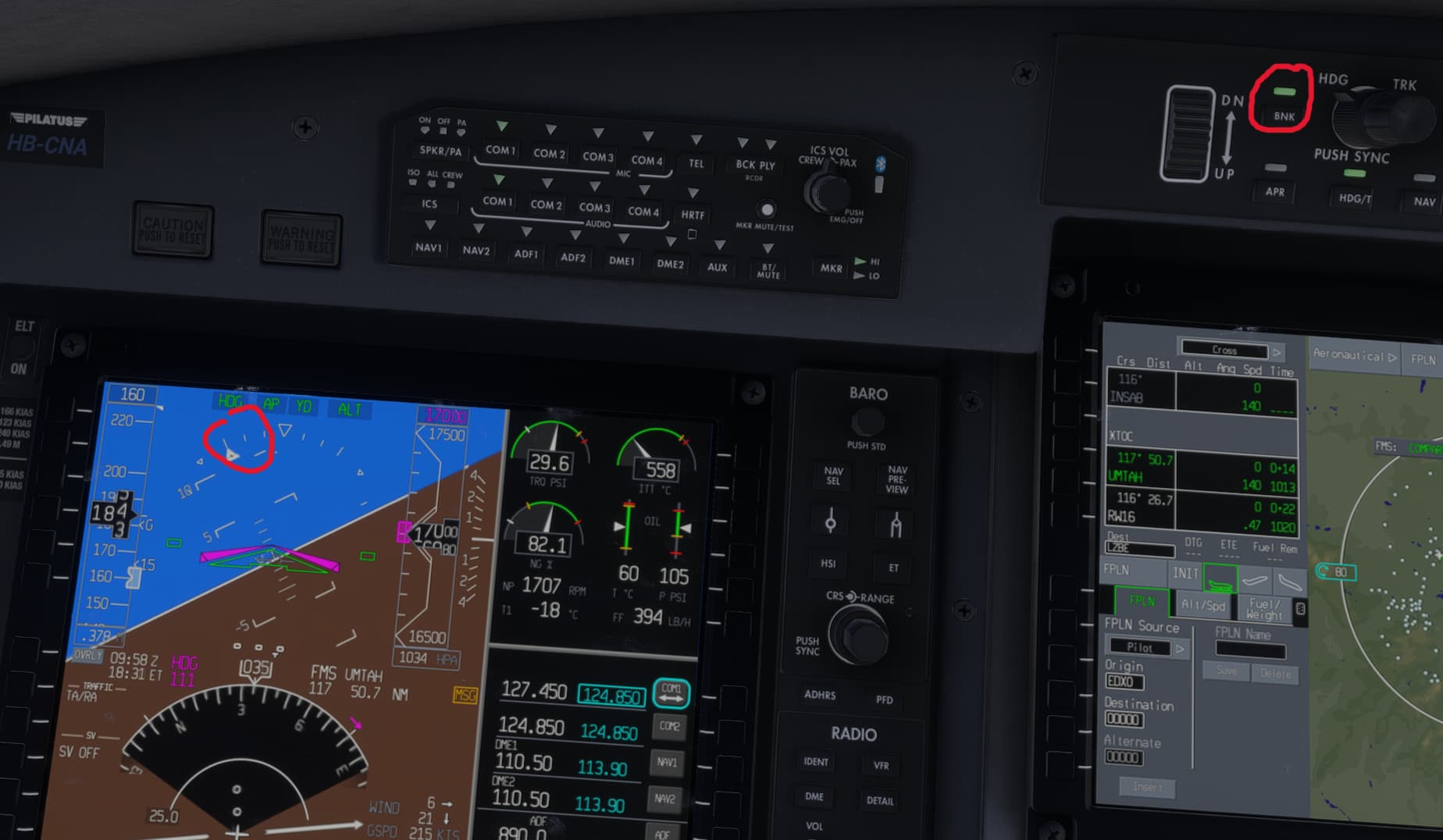 PC-12 NXG Half Bank Mode - Aircraft & Systems - Microsoft Flight ...