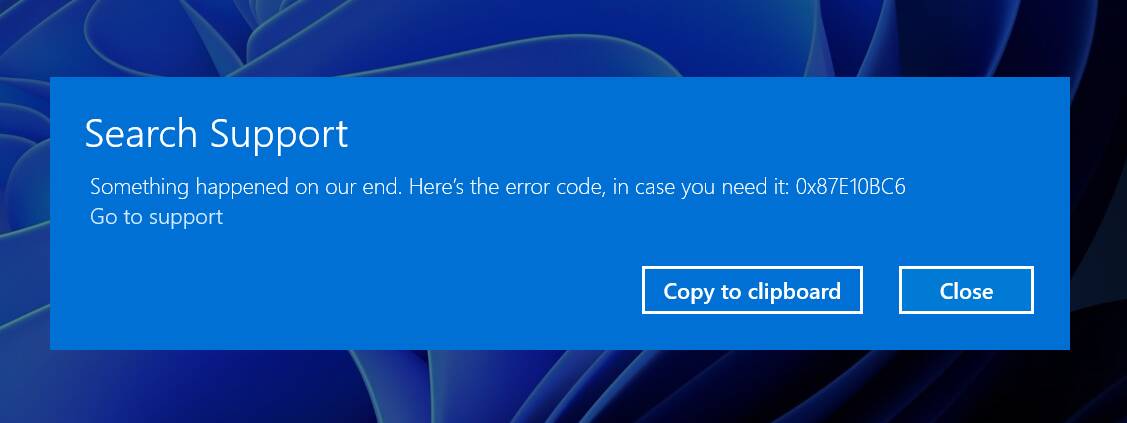 Cannot launch due to: "Here’s the error code, in case you need it ...