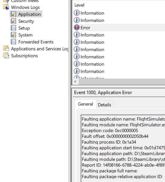 Crash to desktop without error message - Page 187 - Resolved - Microsoft Flight Simulator Forums