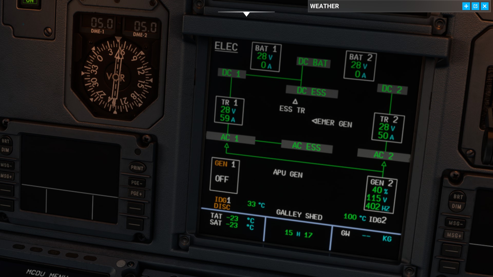 The Fenix Airbus generator cooling is perfectly simulated - Aircraft ...