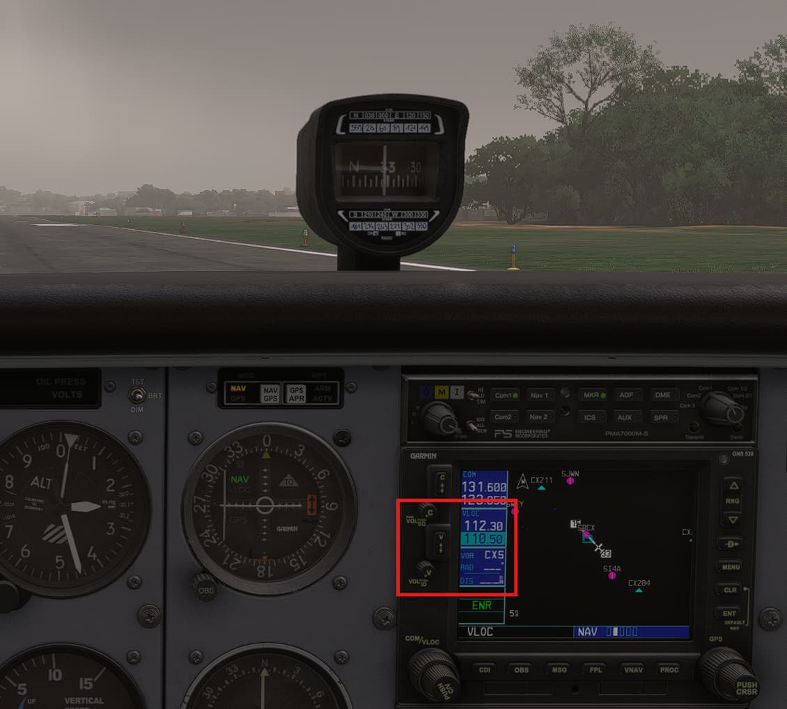 GNS 530 no radials and distance from VOR/DME's - Aircraft & Systems ...