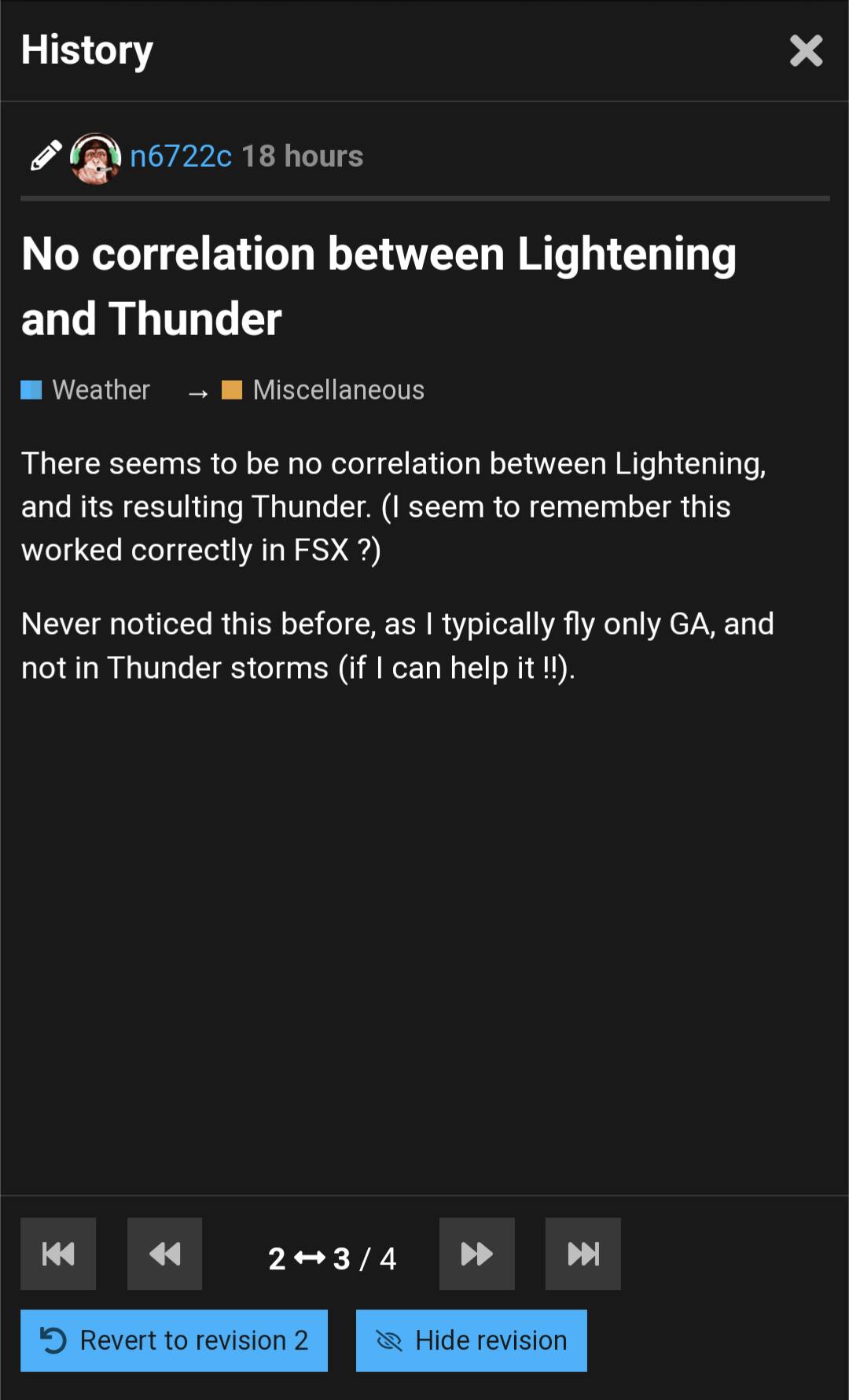 No correlation between Lightening and Thunder - World Discovery ...