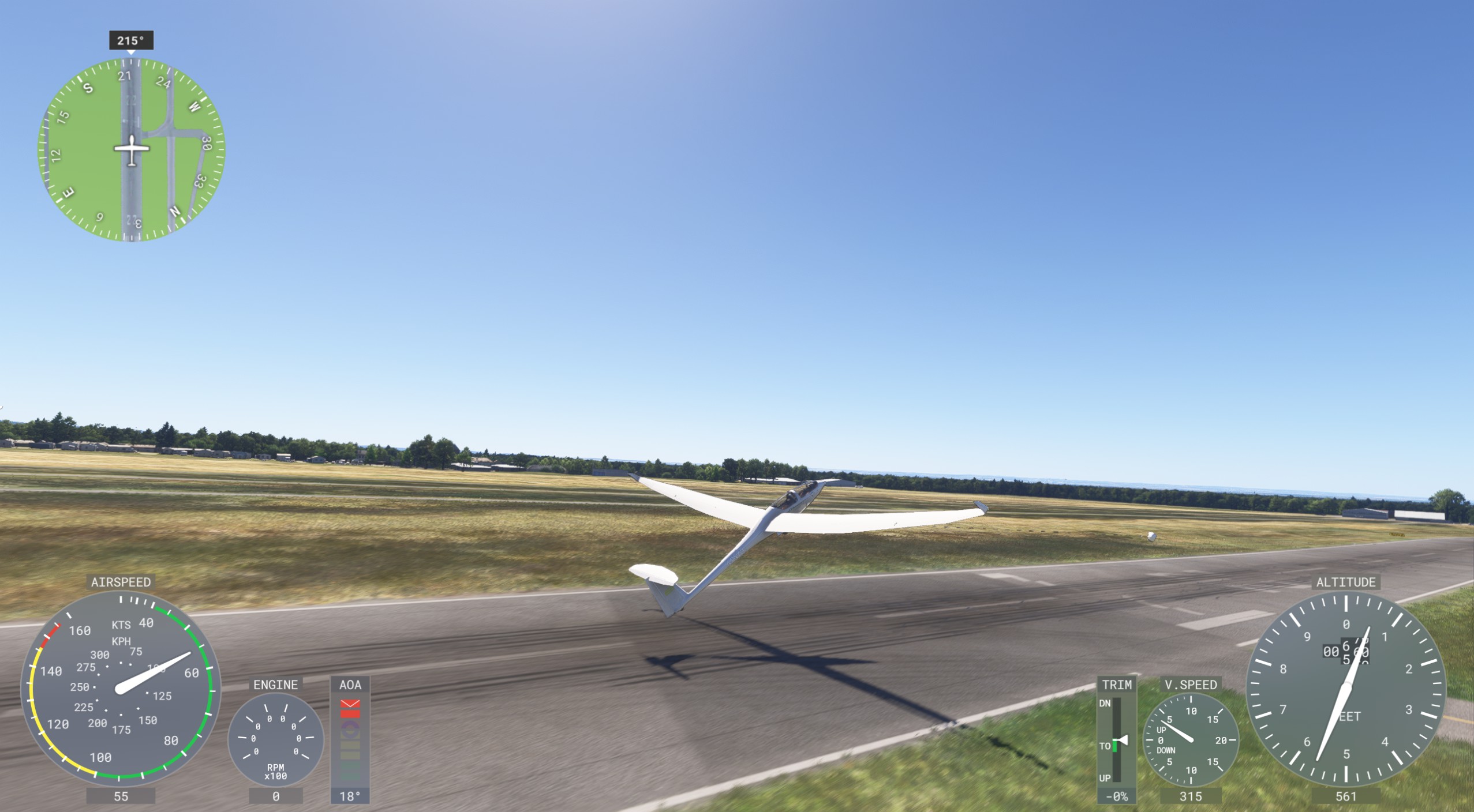 Glider Training - Winch launch causing DG1001 to shoot straight up ...