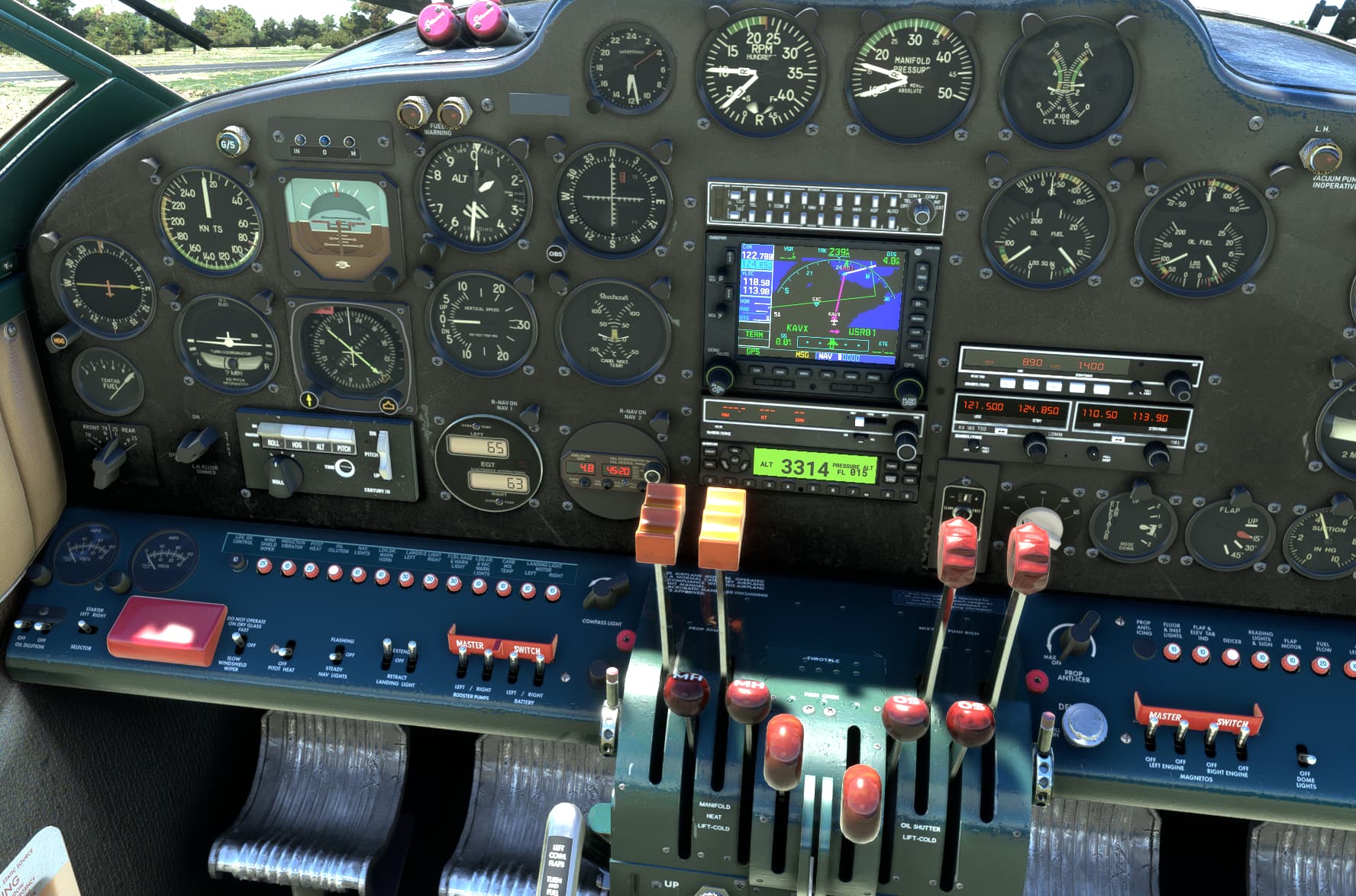 Denarq Twin Beech - Beech 18 improvements mod for MSFS 2020 and 2024 ...