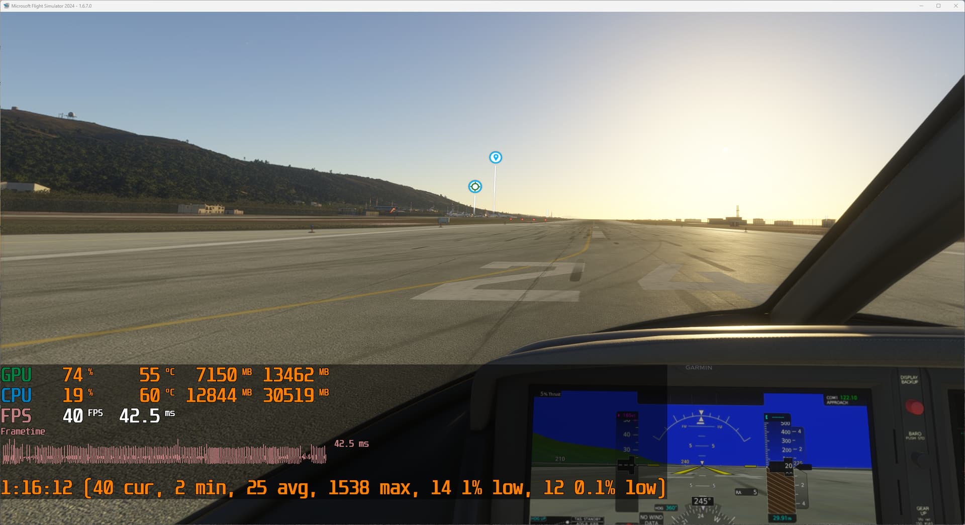Framerate limiting in 1.6.7 in VR - Virtual Reality - Microsoft Flight ...