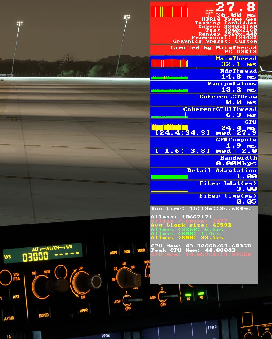 FPS performance - VRAM bug? - #989 by CptEvillian - Install, Performance & Graphics - Microsoft ...