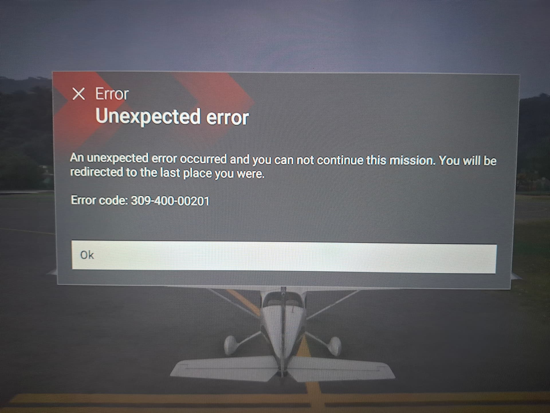 Mission Crashes due to unexpected Error - Crashes (CTDs) - Microsoft ...