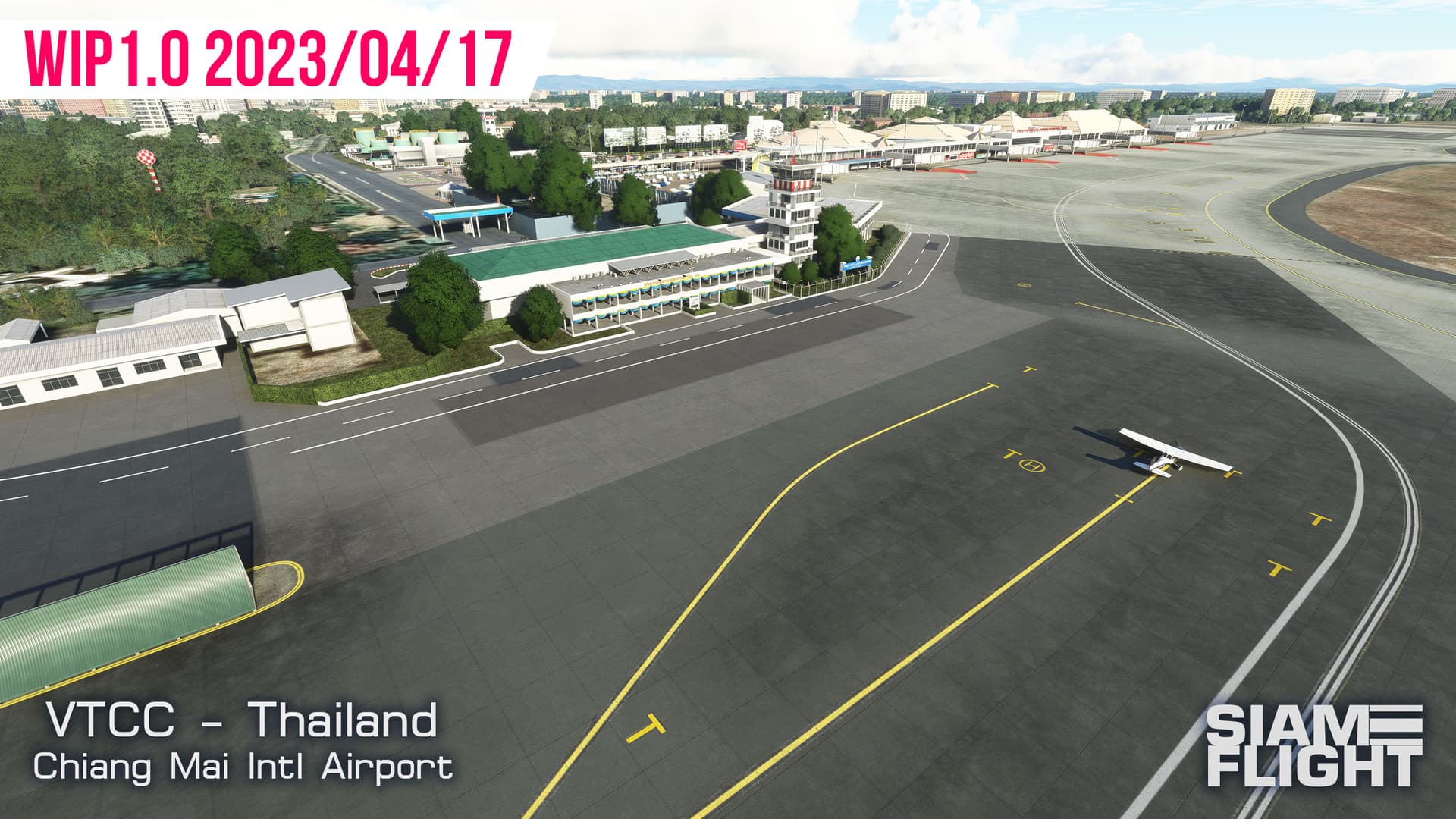 [DevDiary] VTCC/CNX Chiang Mai Intl Airport MSFS | SiamFlight ...