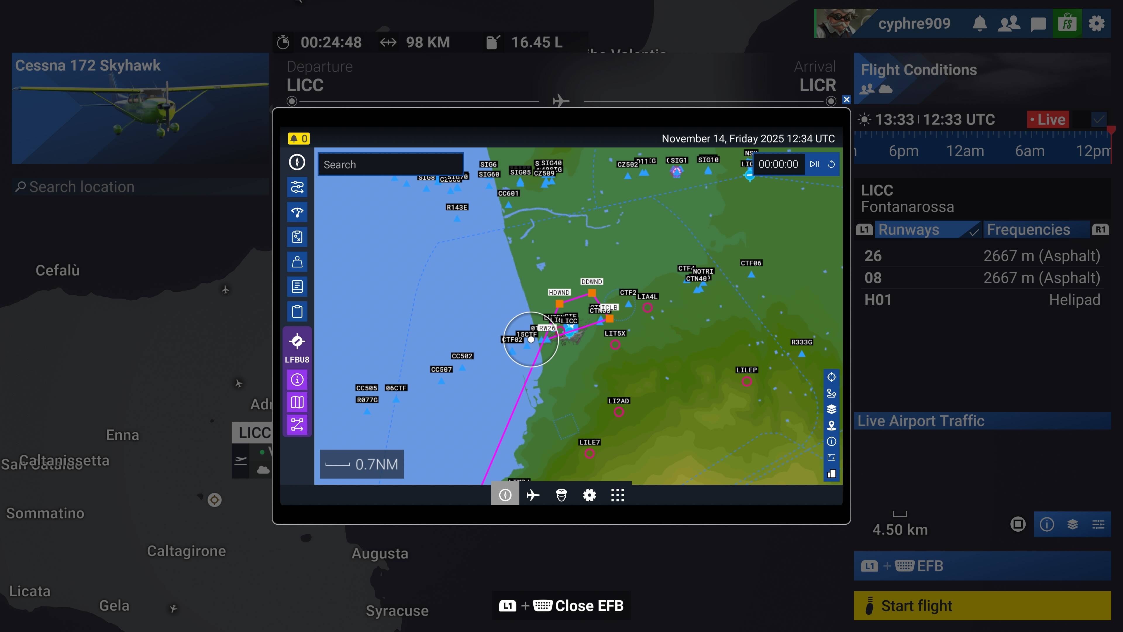 EFB: too small(almost unreadable) text on map labels - Wishlist ...