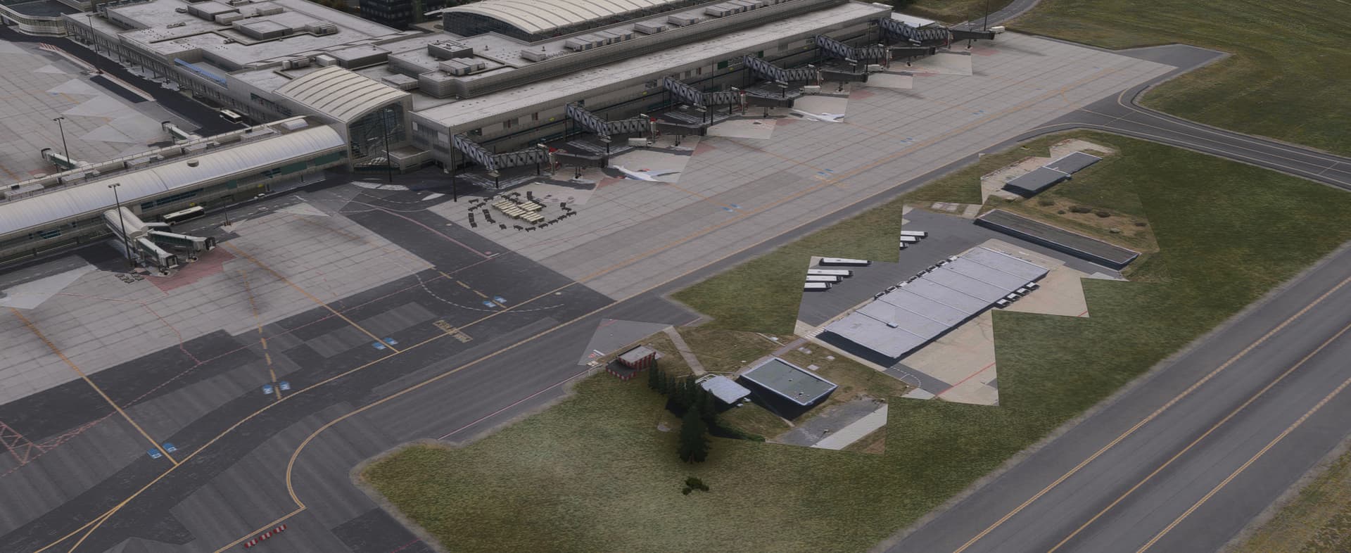 Ground polygons partially missing at airports - Scenery & Airports ...