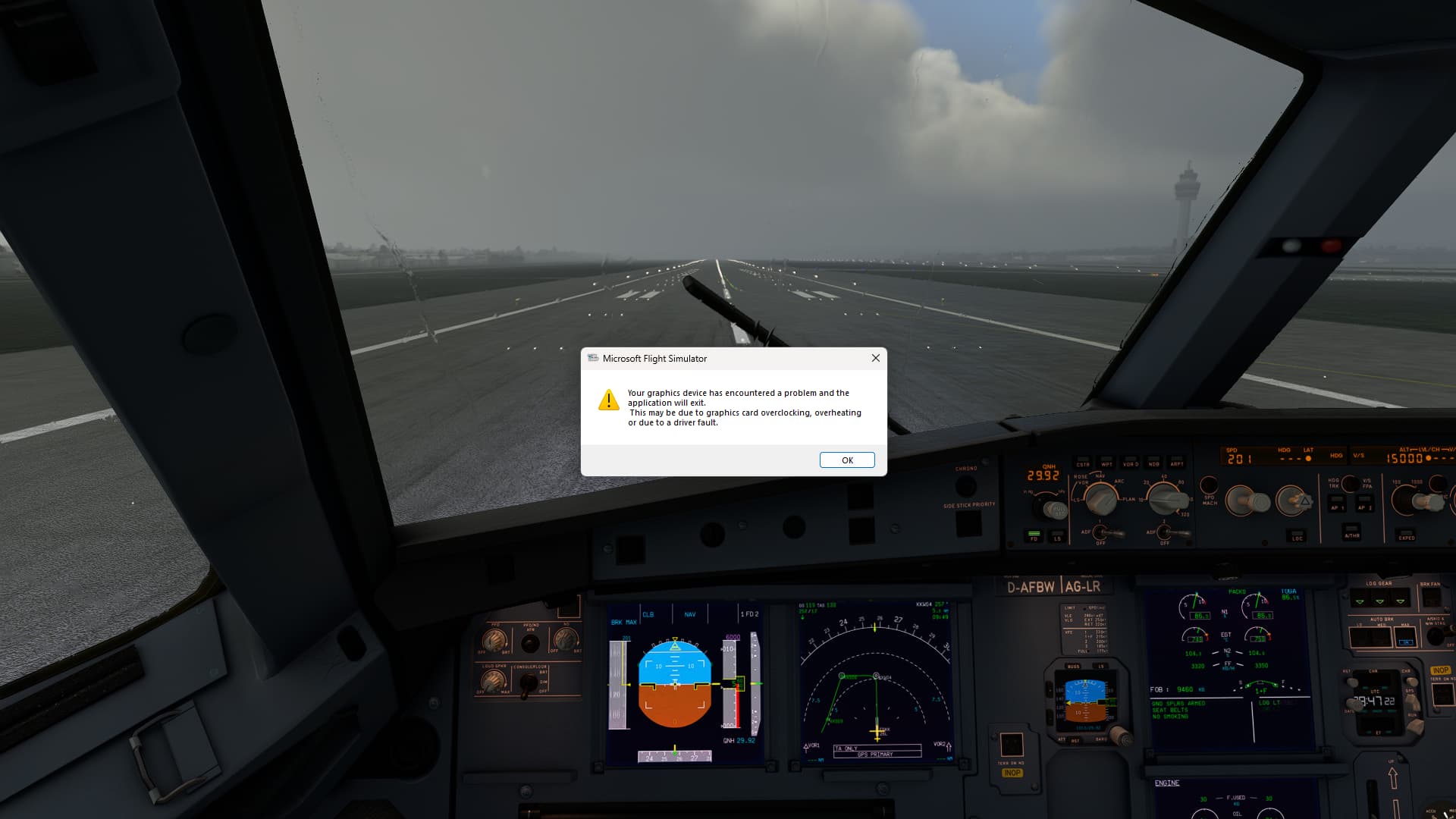 Warning: Your graphics device has encountered a problem - #2466 by Bobsy42 - Install ...