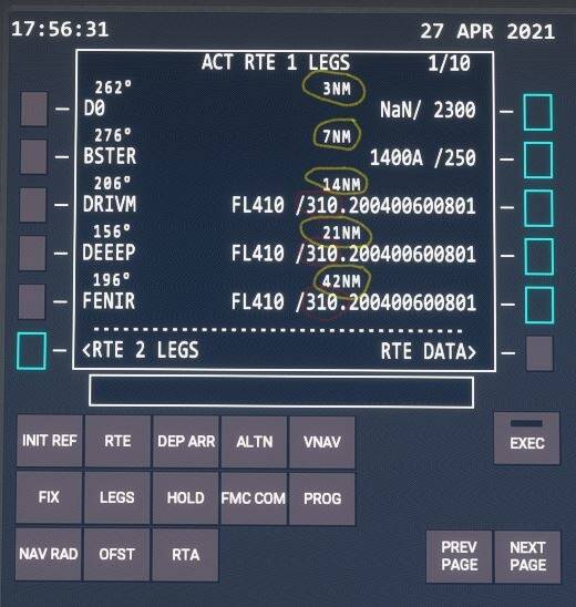 Waypoint Distances on Airbus? - General Discussion - Microsoft Flight ...