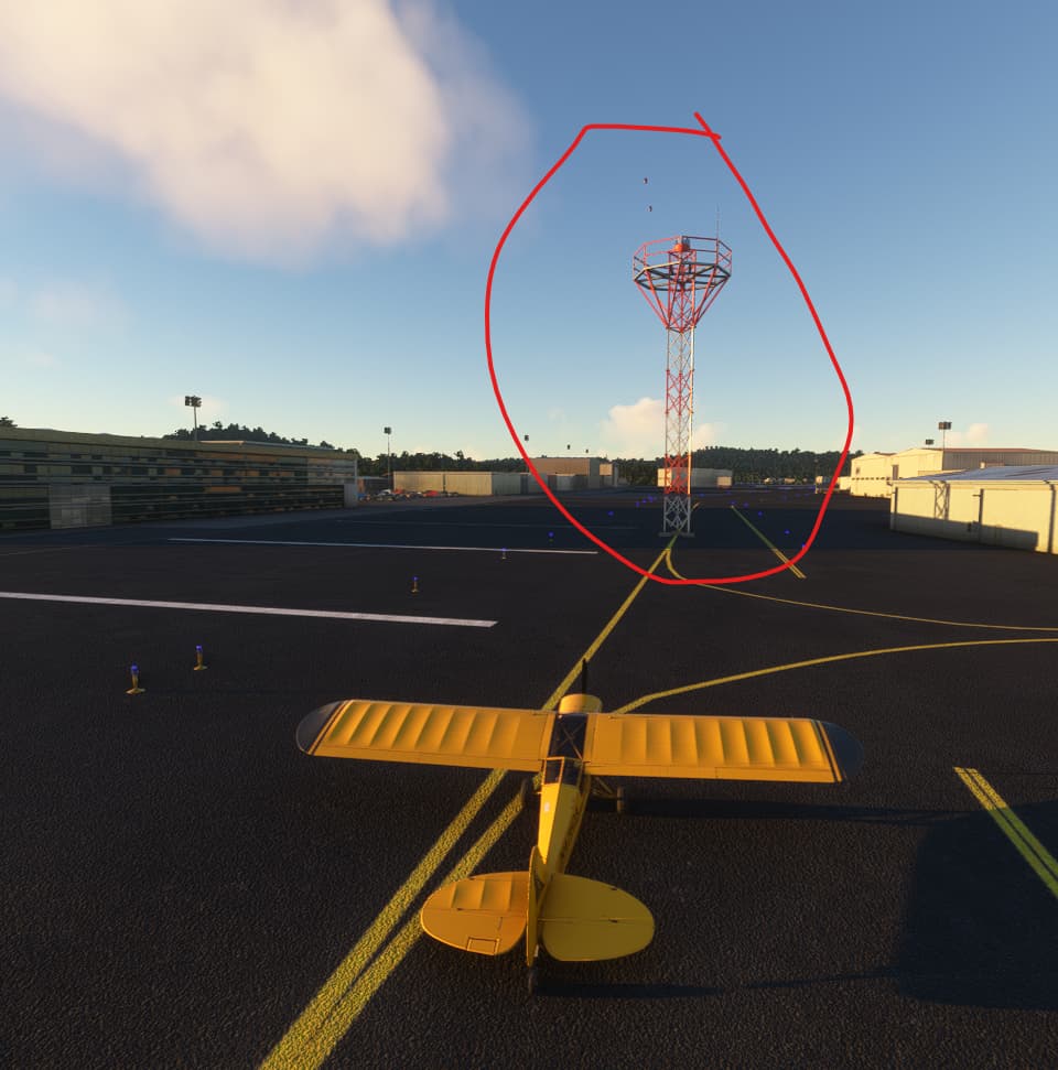 MPMG rotating beacon incorrectly located - Aircraft & Systems - Microsoft Flight Simulator Forums