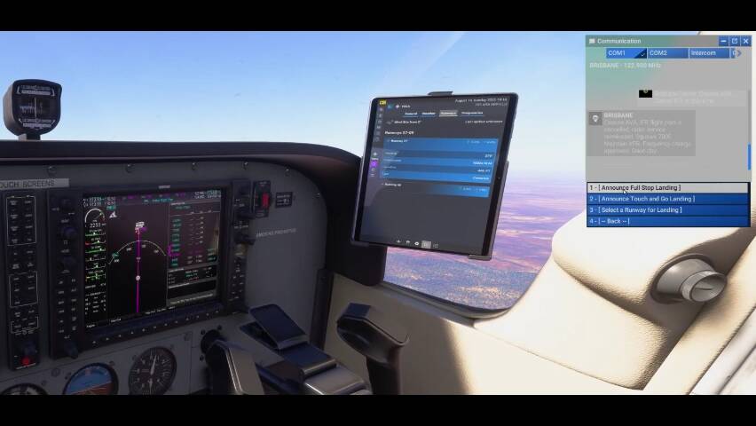 Aviator Performance deduction because intro audio replayed when I cancelled IFR - User Interface ...