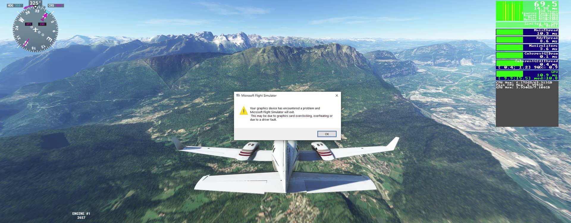 Warning: Your graphics device has encountered a problem - #112 by Archer374 - Install ...