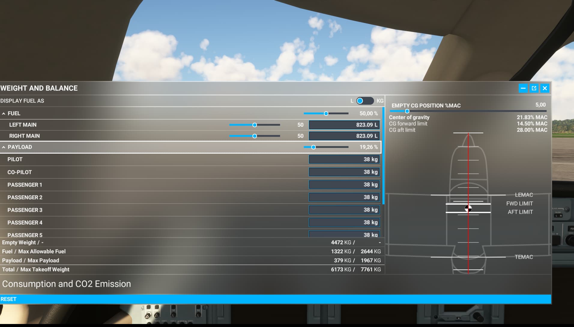 CG readout missing on W+B in game window - User Interface & Activities ...