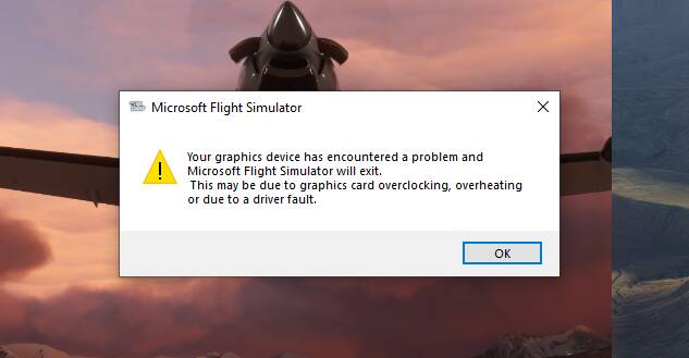 Warning: Your graphics device has encountered a problem - Page 25 ...