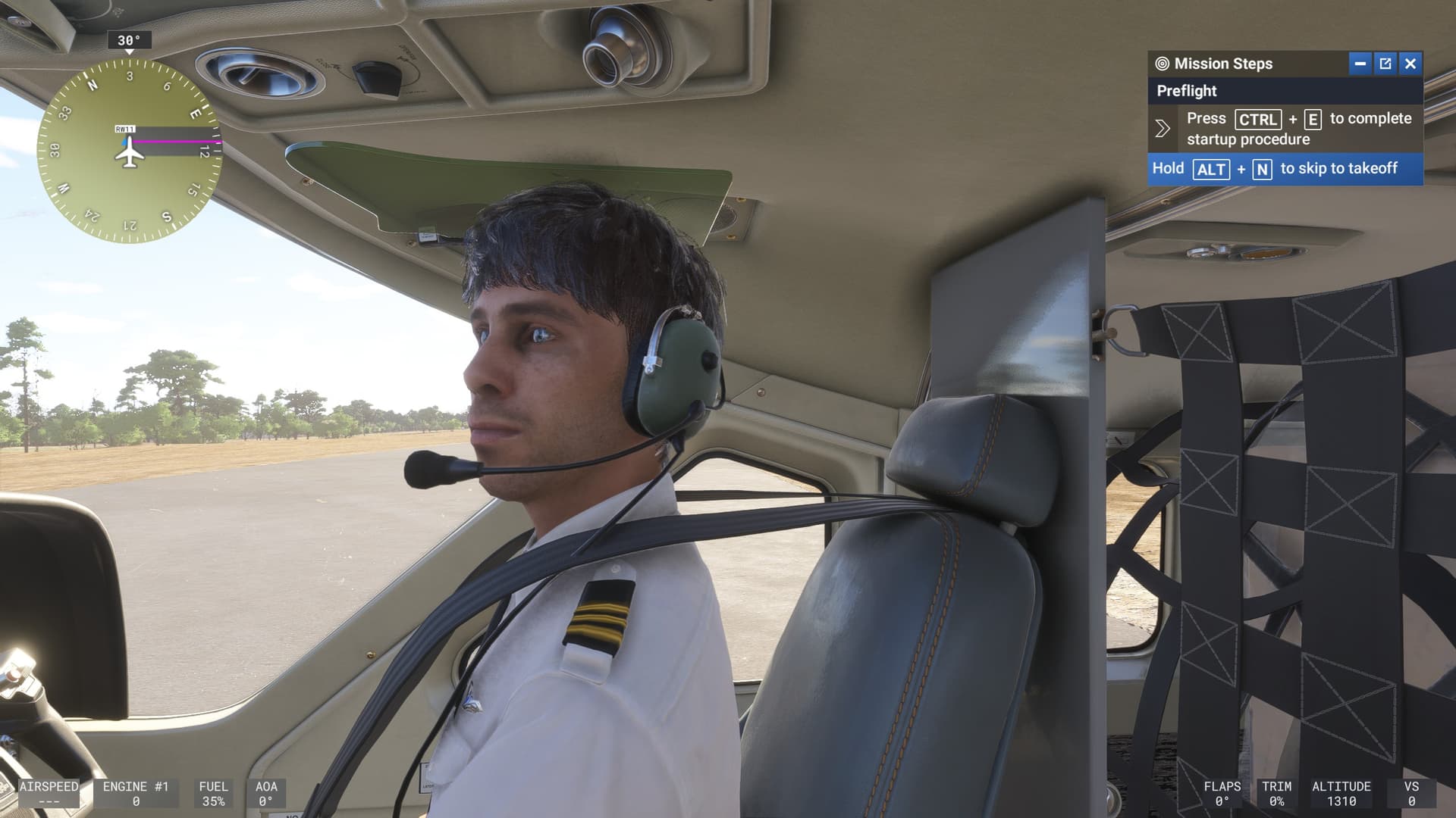 Career Mode - Co-pilot gender appearance does not match gender voice ...