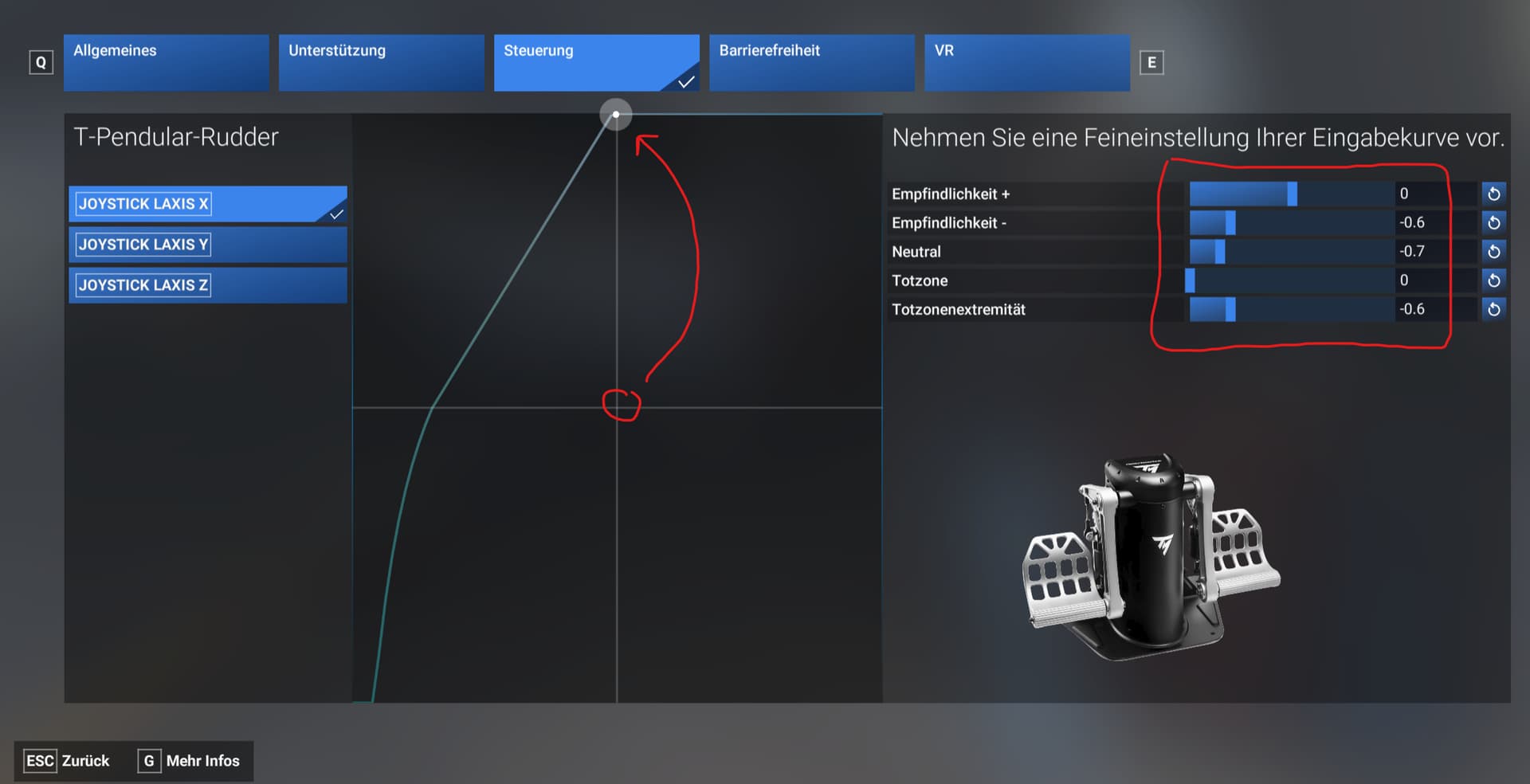 Thrustmaster TPR Pedals not working correctly with SU 2 (braking ...