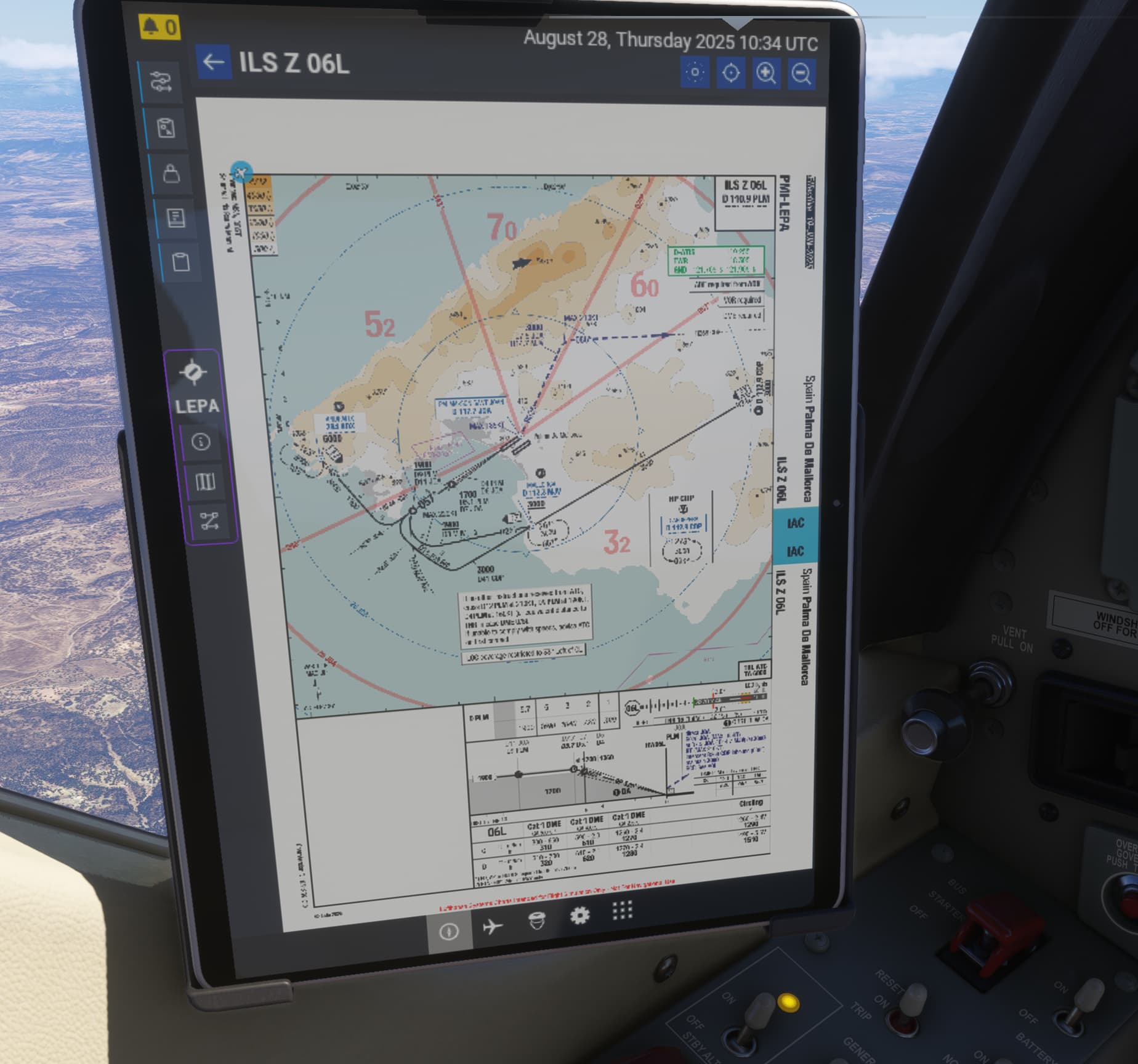 SU3 Cockpit EFB tablet charts unreadable resolution - ATC, Traffic ...