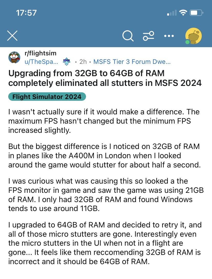 This is how MFS 2024 runs on Series X - Page 48 - General Discussion - Microsoft Flight ...