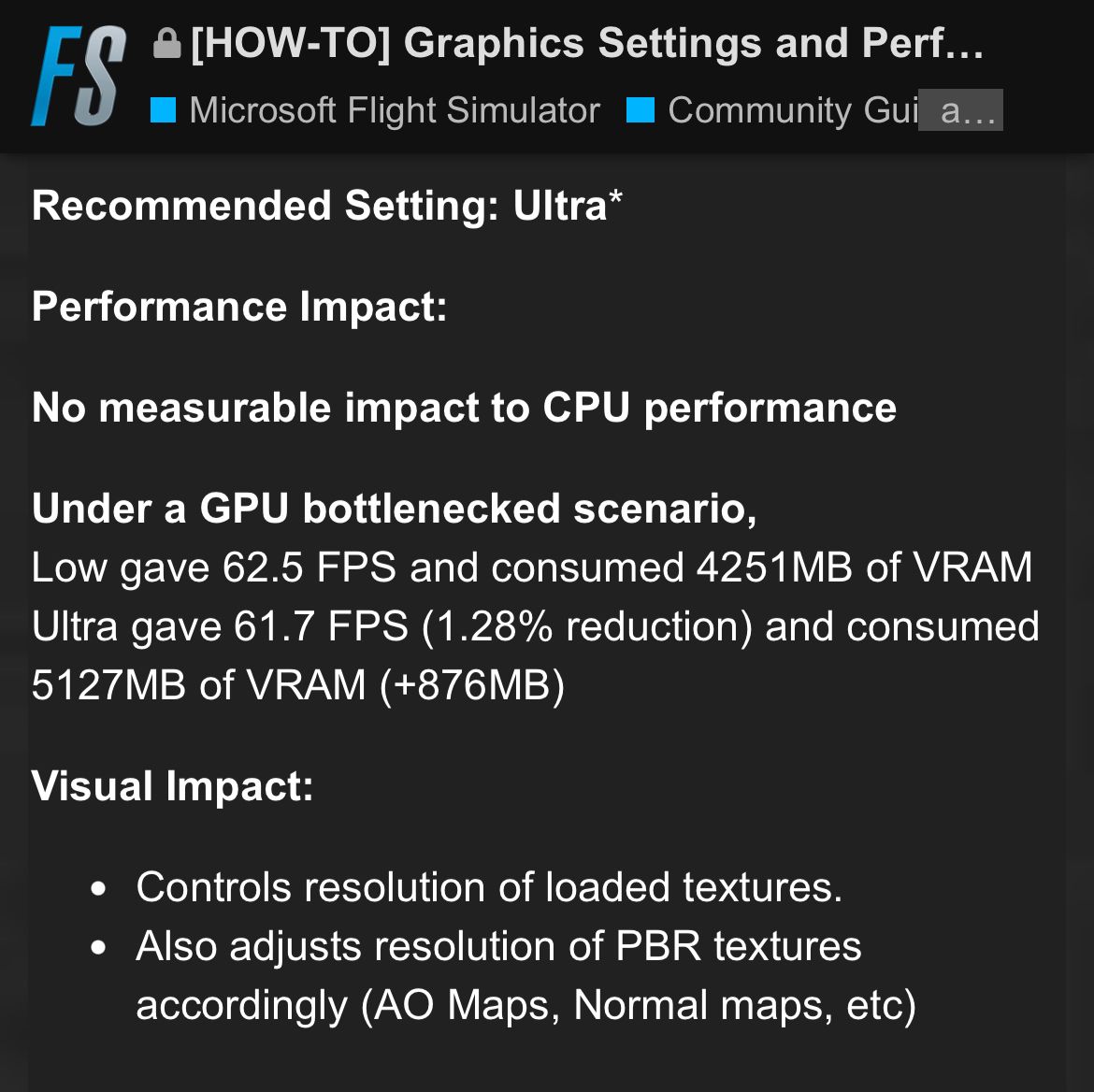Struggling With Msfs Performance Hardware Woes And Frustrations 5