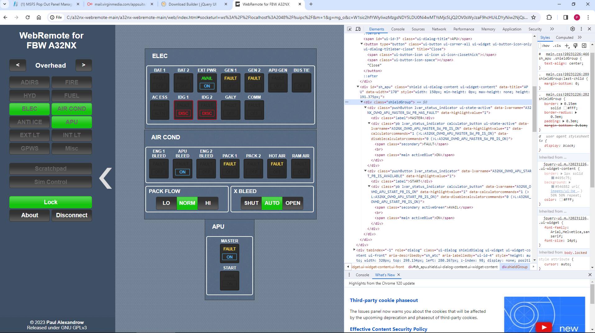 Browser-based remote control for FBW A32NX - Page 2 - Tools & Utilities ...