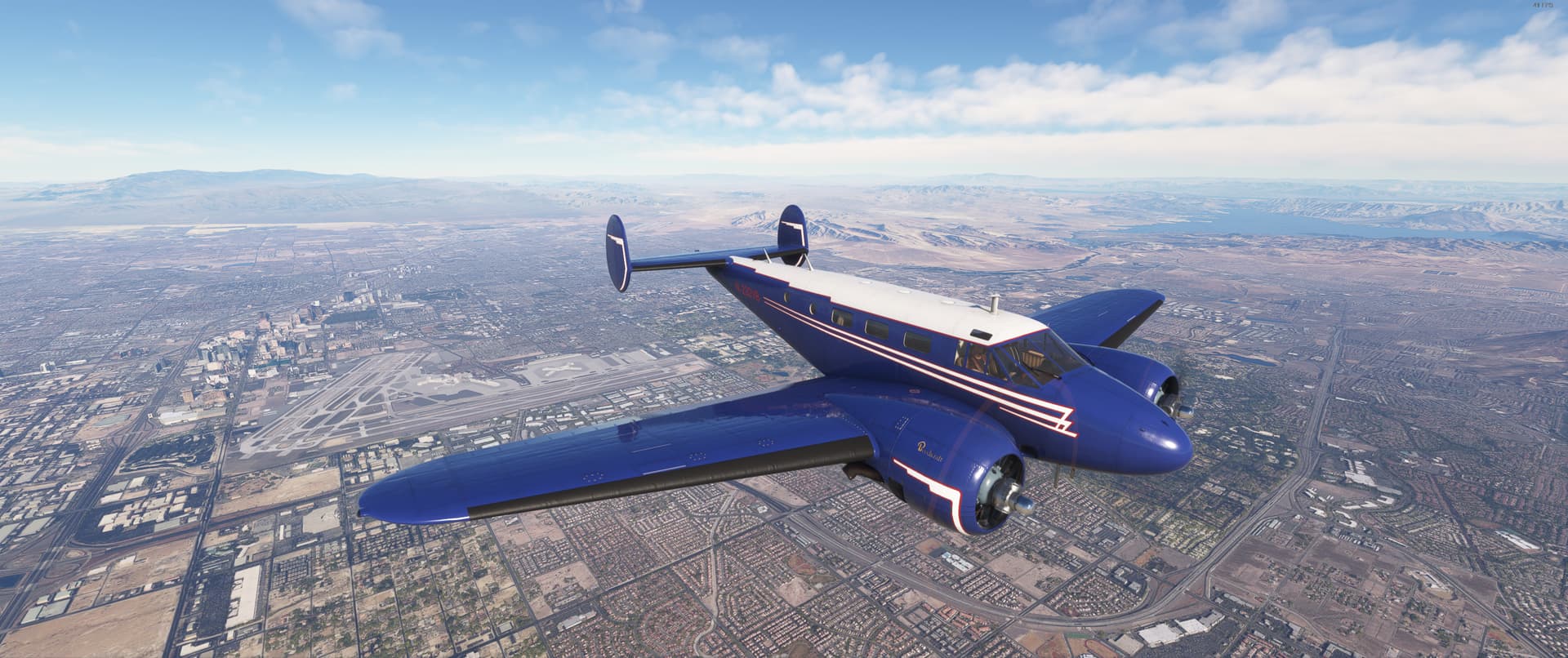 Denarq Twin Beech - Beech 18 improvements mod for MSFS 2020 and 2024 ...