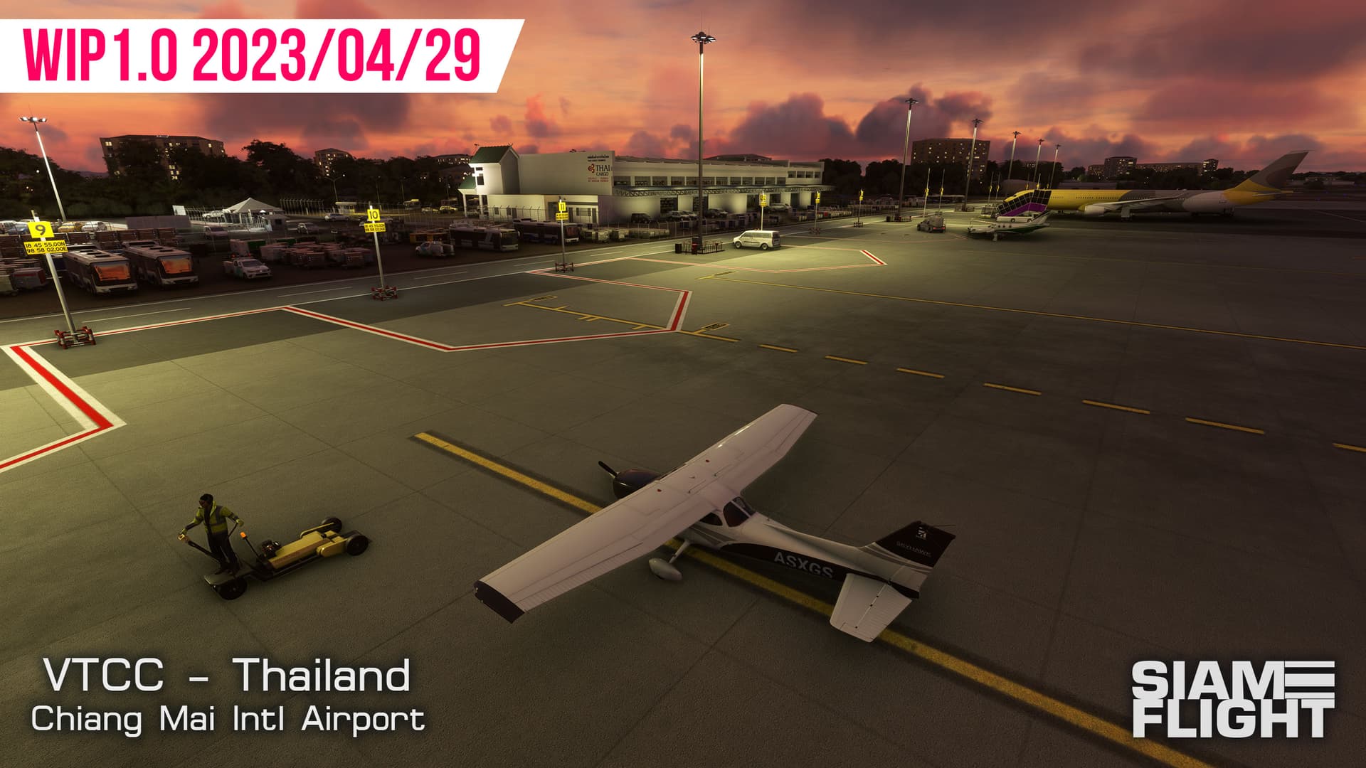 [DevDiary] VTCC/CNX Chiang Mai Intl Airport MSFS | SiamFlight ...